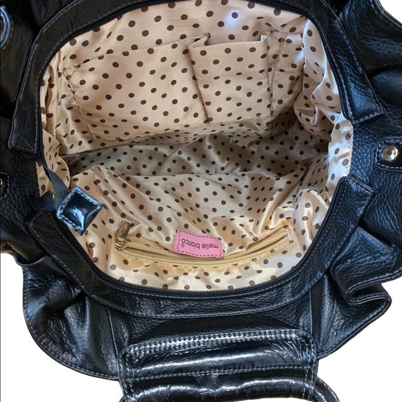 Melie Bianco | Bags | Melie Bianco Womens Black Vegan Leather Purse ...